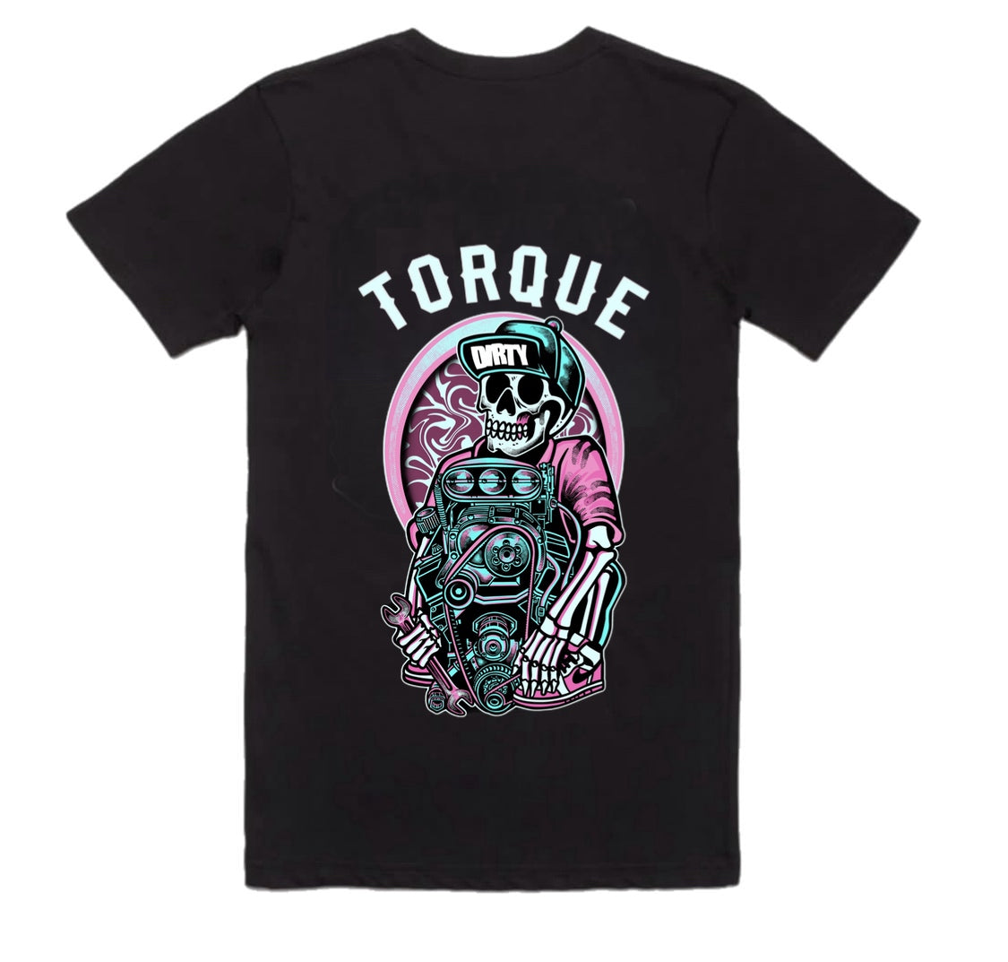 BLOWN skull AQUA/PINK – Torque Dirty